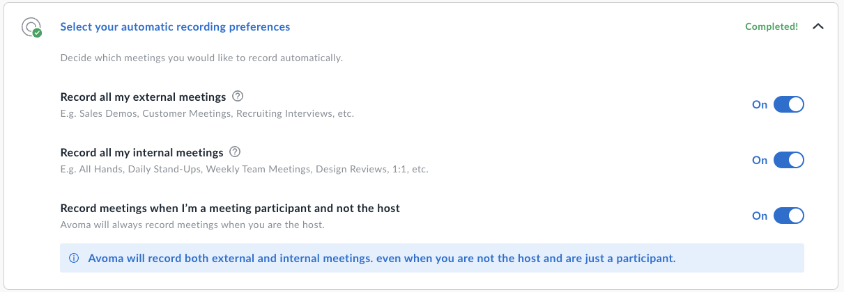 The Avoma Quick Start Guide